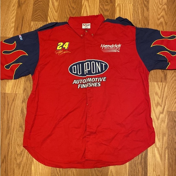 Nascar | Shirts | Vintage Nascar 24 Jeff Gordon Button Up Shirt Chase ...